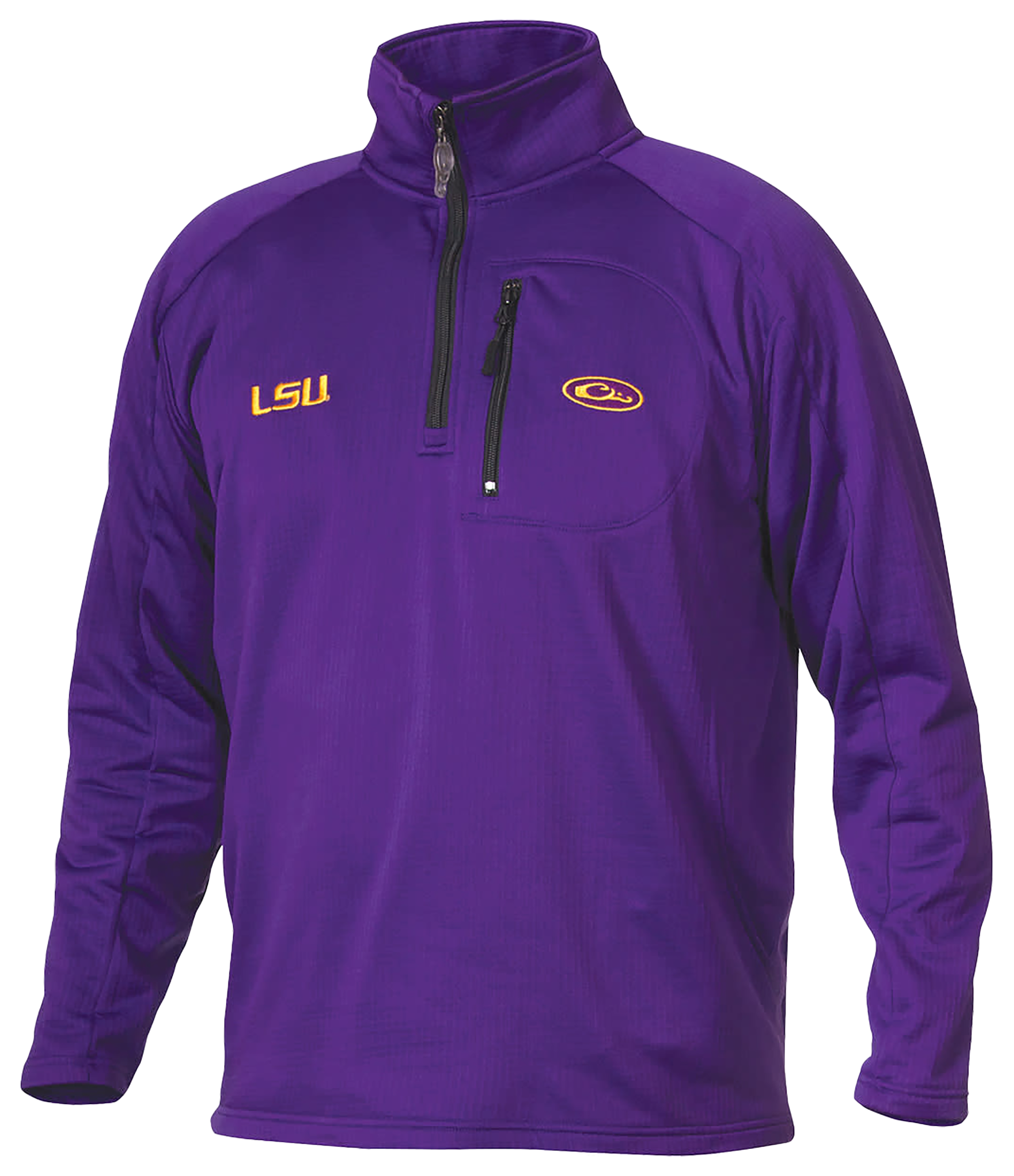 Drake Waterfowl Collegiate Breathelite 1/4-Zip Pullover for Men | Bass ...